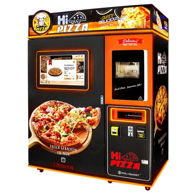 Custom Pizza Vending Machine, Pizza Vending Machine Manufacturer