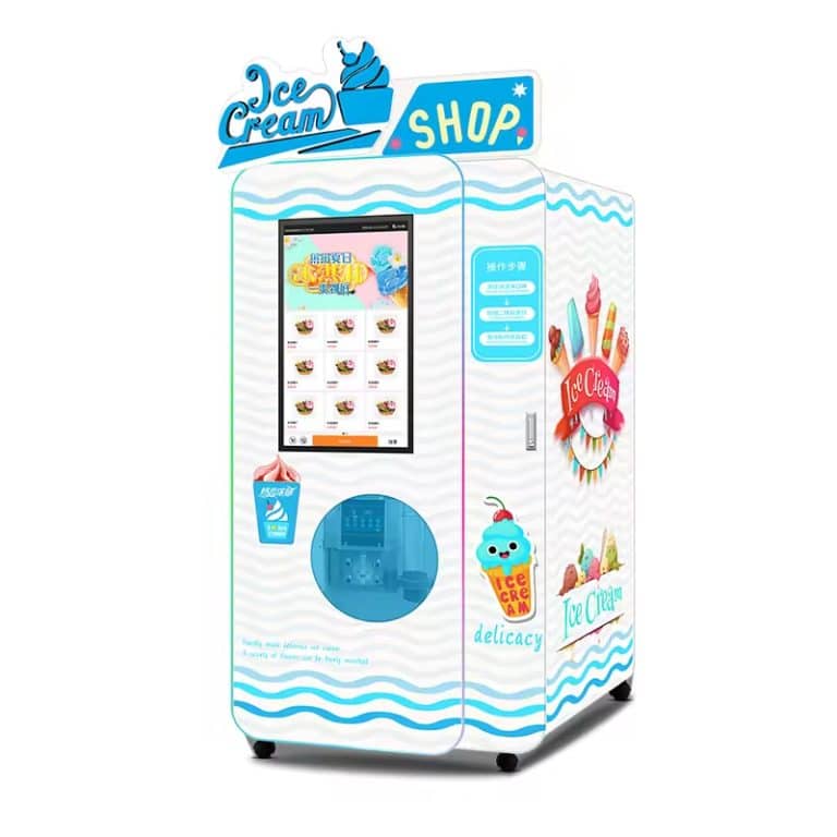 Custom Ice Cream Vending Machine, Ice Cream Vending Machine Manufacturer